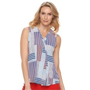 Dana Buchman Tops | Sleeveless Blouse Nwt | Poshmark